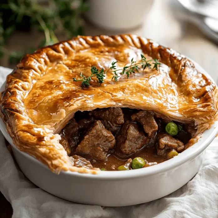 Delicious and Easy Beef Pot Pie Recipe